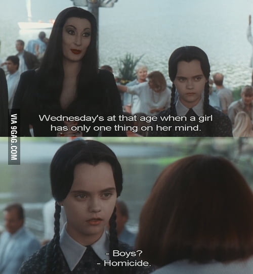 Wednesday RULES! - 9GAG