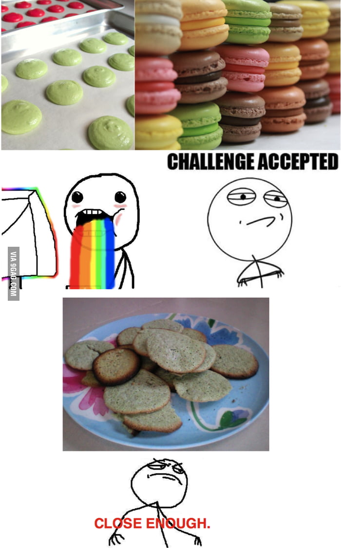 Macarons Fail - 9GAG