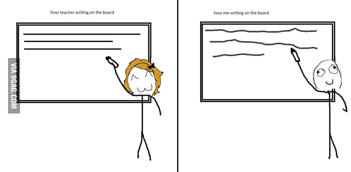 The Difference Between Teacher And Me - 9GAG