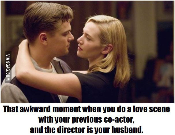 That awkward love scene... - 9GAG