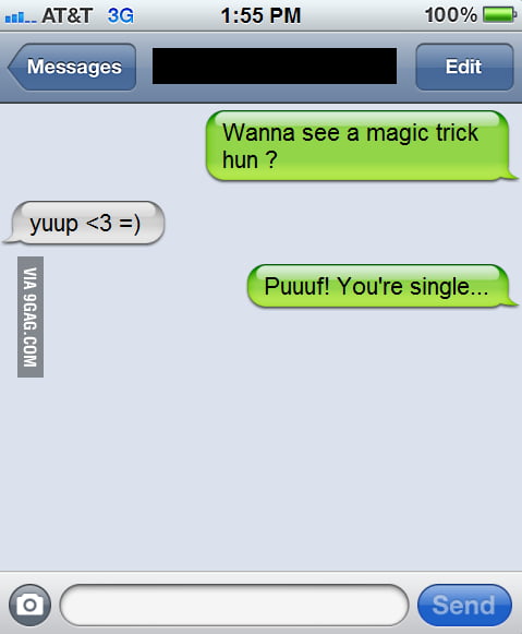 The magic trick - 9GAG