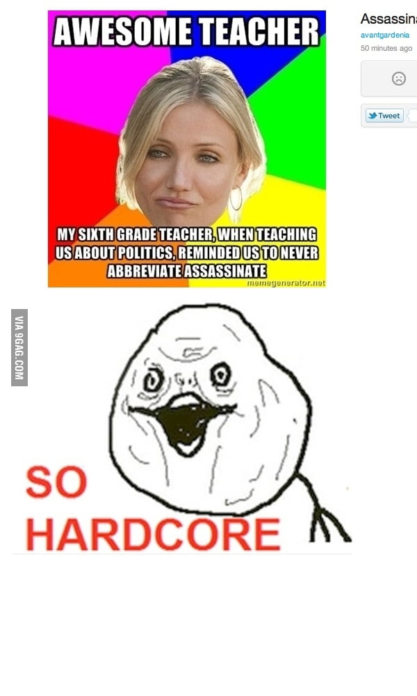 Assassination [[So hardcore]] - 9GAG