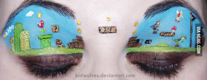 Super Mario Eyes - 9GAG