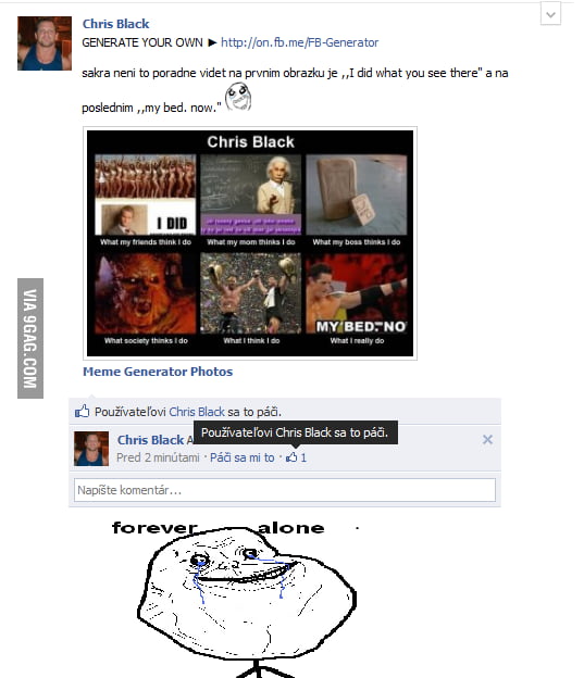 Forever alone lvl: 100 - 9GAG