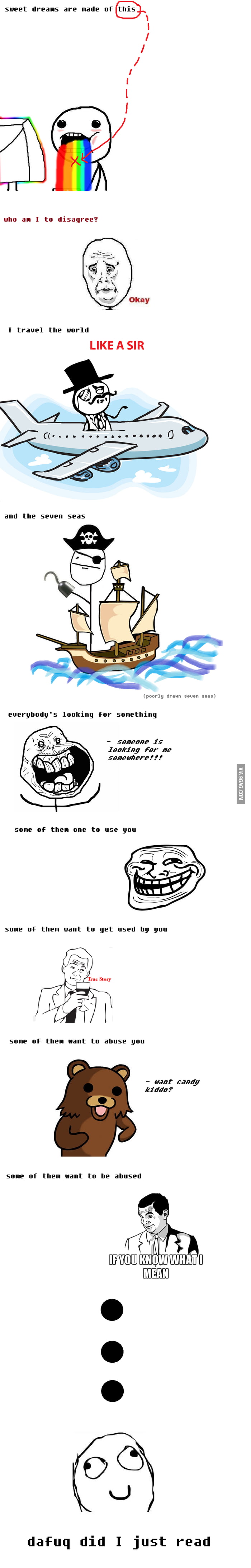 Just some lyrics... enjoy the mind f*ck - 9GAG