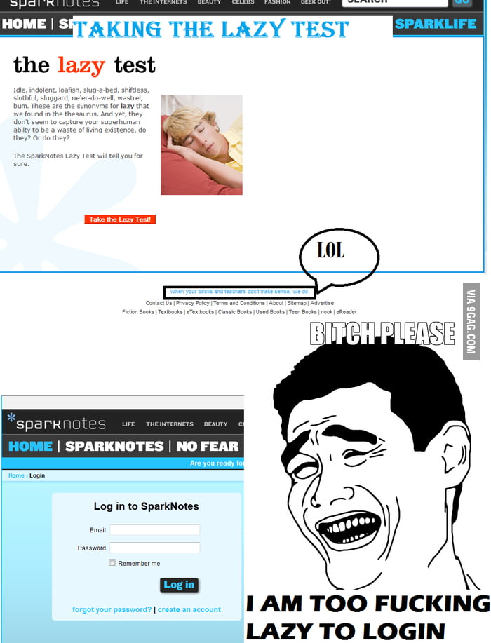 Too damn lazy - 9GAG