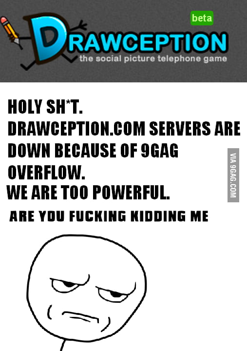 NOT AGAIN... DRAWCEPTION COM TOO? - 9GAG