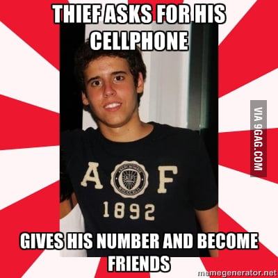 Extremely Simpatic Guy - 9GAG
