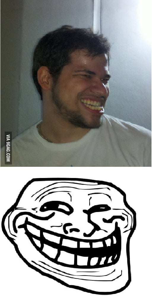 Real Trollface.. - 9GAG