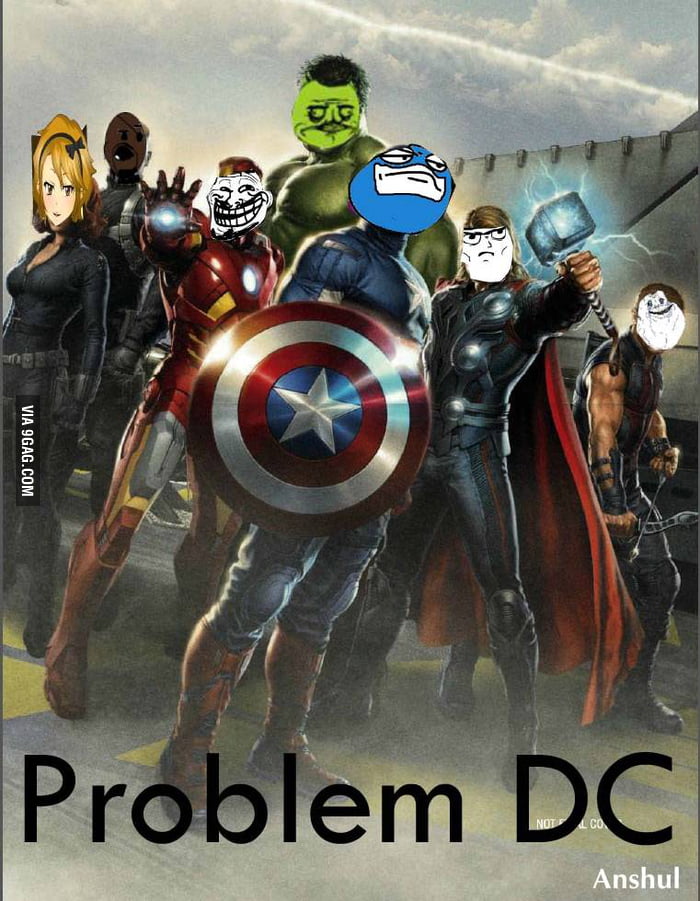 Problem DC ? - 9GAG