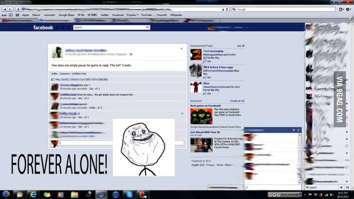 Forever Alone level : Gaming - 9GAG