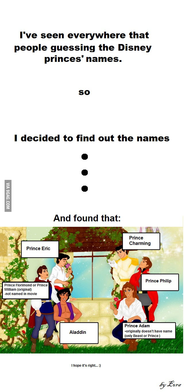 They really have name! :) - 9GAG
