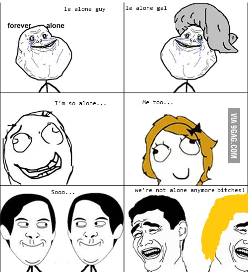 Together Alone - 9GAG