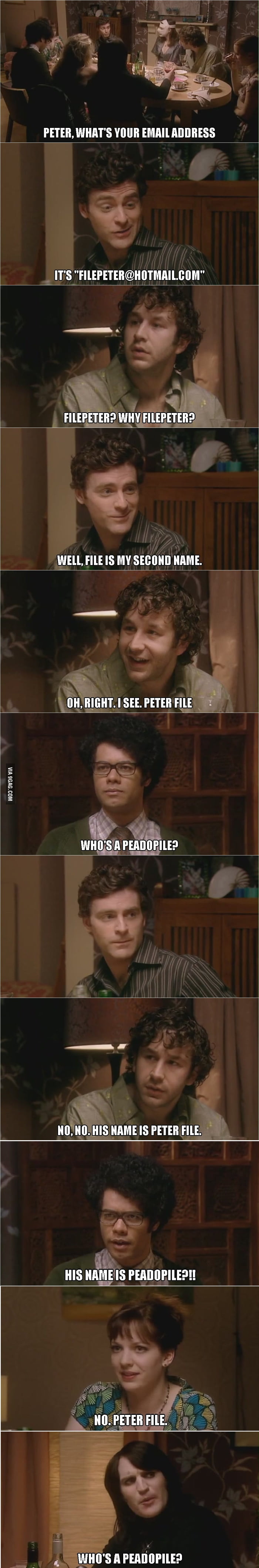 The IT Crowd : Peter File - 9GAG
