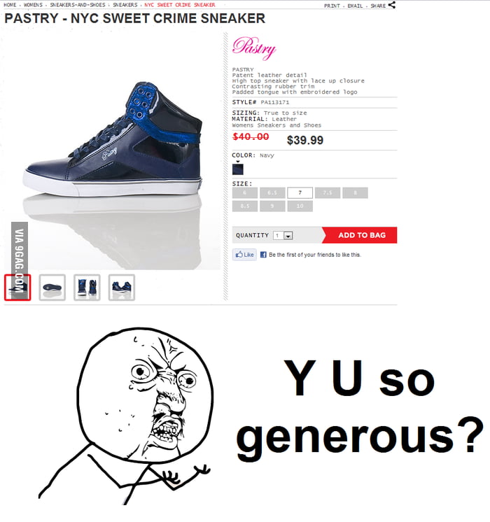 Y U so generous? - 9GAG