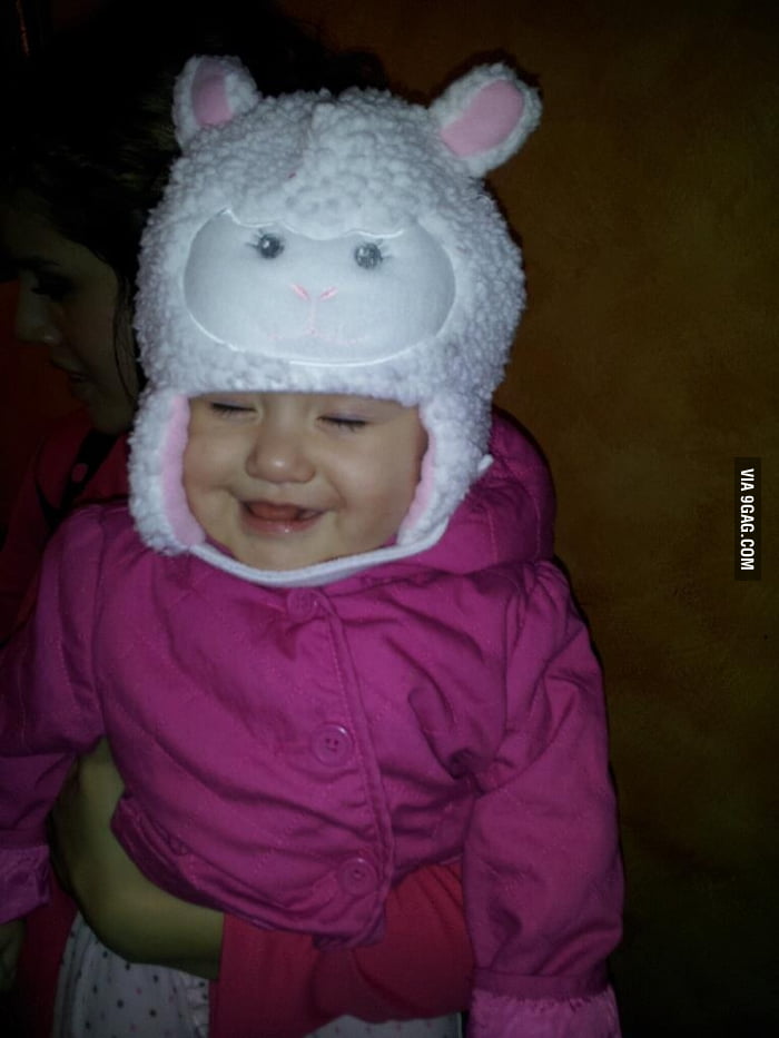 Stoned baby. Meme potential? - 9GAG