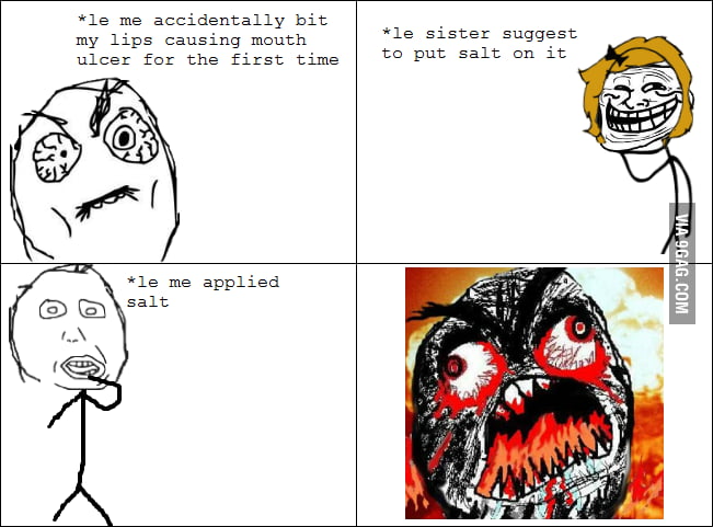 Mouth Ulcer - 9GAG