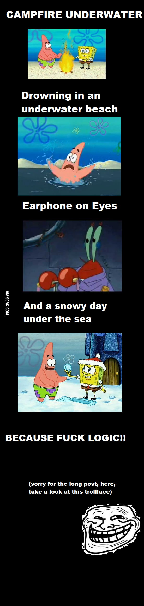 Spongebob logic - 9GAG