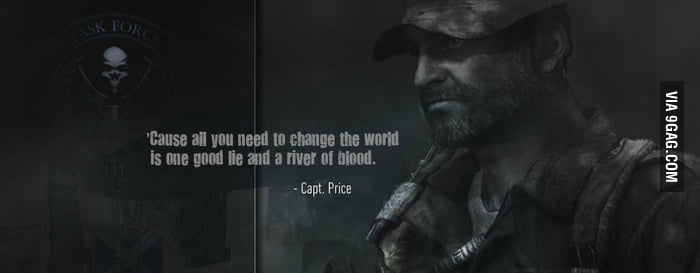 Captain Price quote - 9GAG