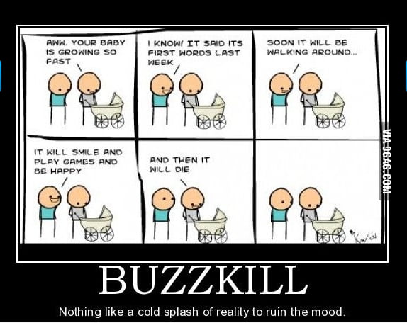Buzzkill... - 9GAG