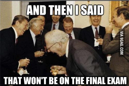 Scumbag Professors! - 9GAG