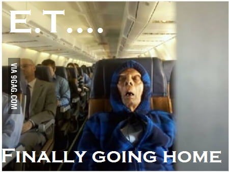 Flight Home - 9GAG