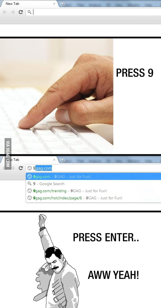 Autocomplete 4 Life - 9GAG