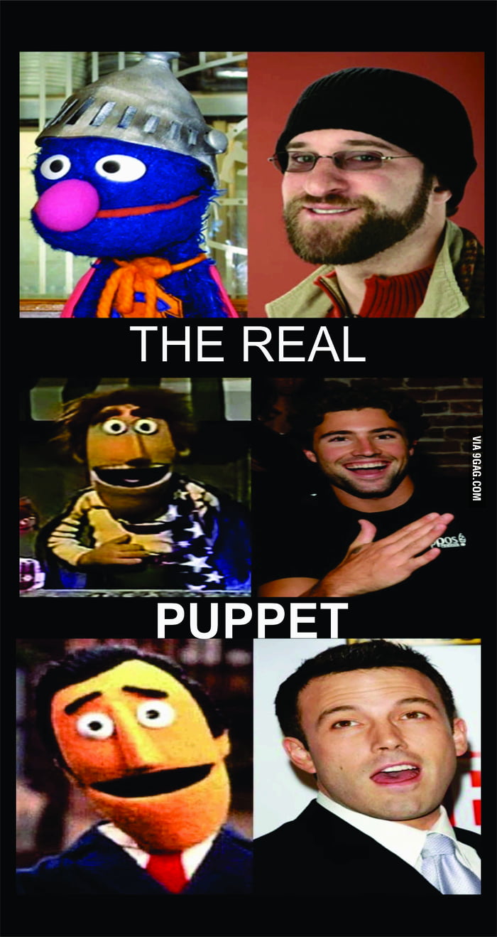 THE REAL PUPPET - 9GAG