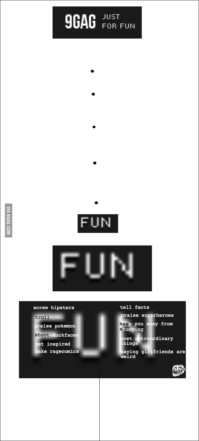 It's not just for fun... - 9GAG