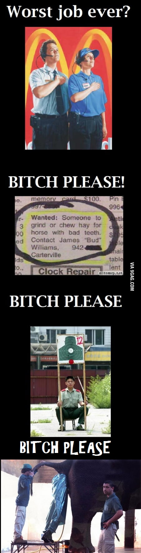 THE WORST JOB EVER - 9GAG