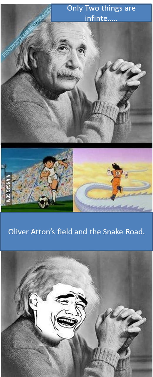 Two infinite things.... - 9GAG