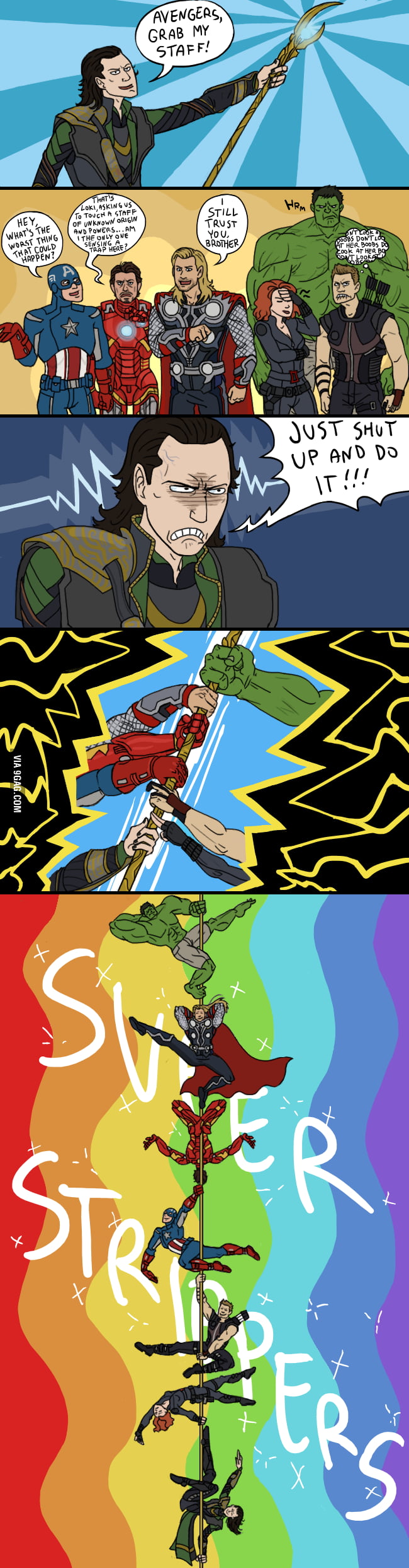 Super Strippers ! - 9GAG