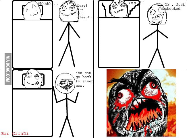 First rage comic : ) - 9GAG