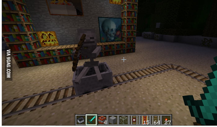 Meanwile in minecraft... - 9GAG