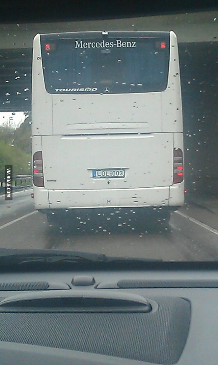 Just a normal bus - 9GAG