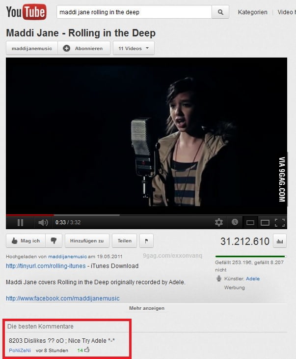 Nice try Adele ... - 9GAG