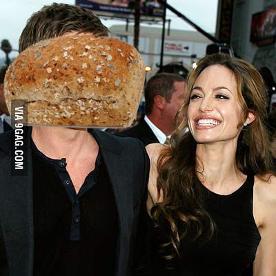 Bread Pitt - 9GAG
