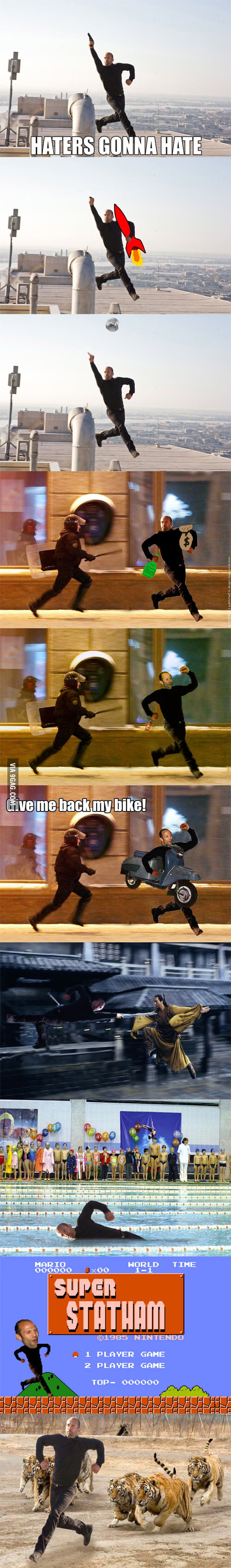 So I herd you like Statham - 9GAG