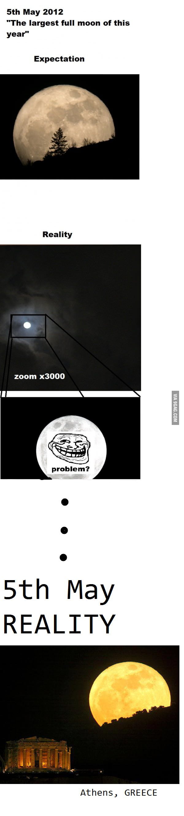 Troll Moon ? - 9GAG