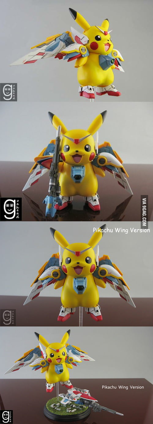 Just Pikachu and Wing - 9GAG
