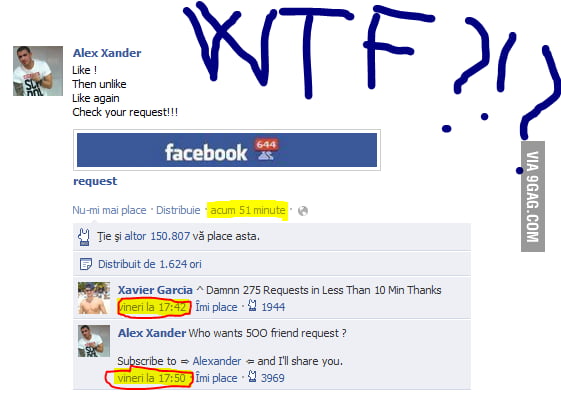 SRSLY Facebook , WTF ?!? - 9GAG