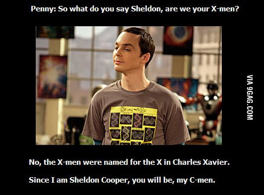 Just Sheldon being Sheldon - 9GAG