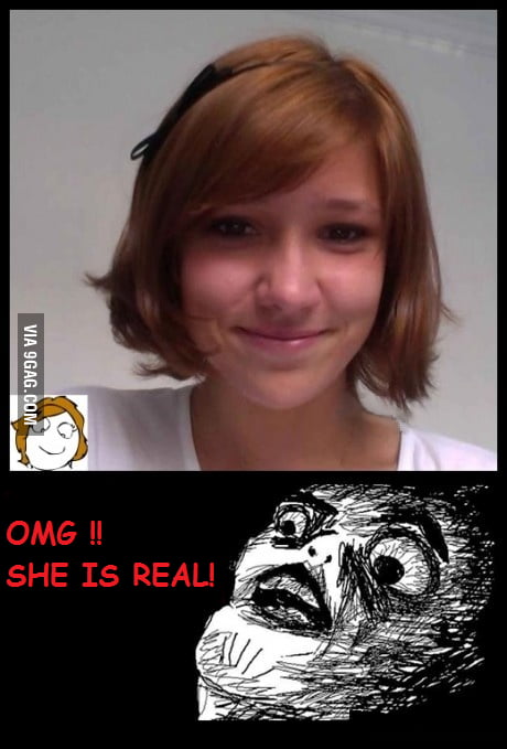 She is real