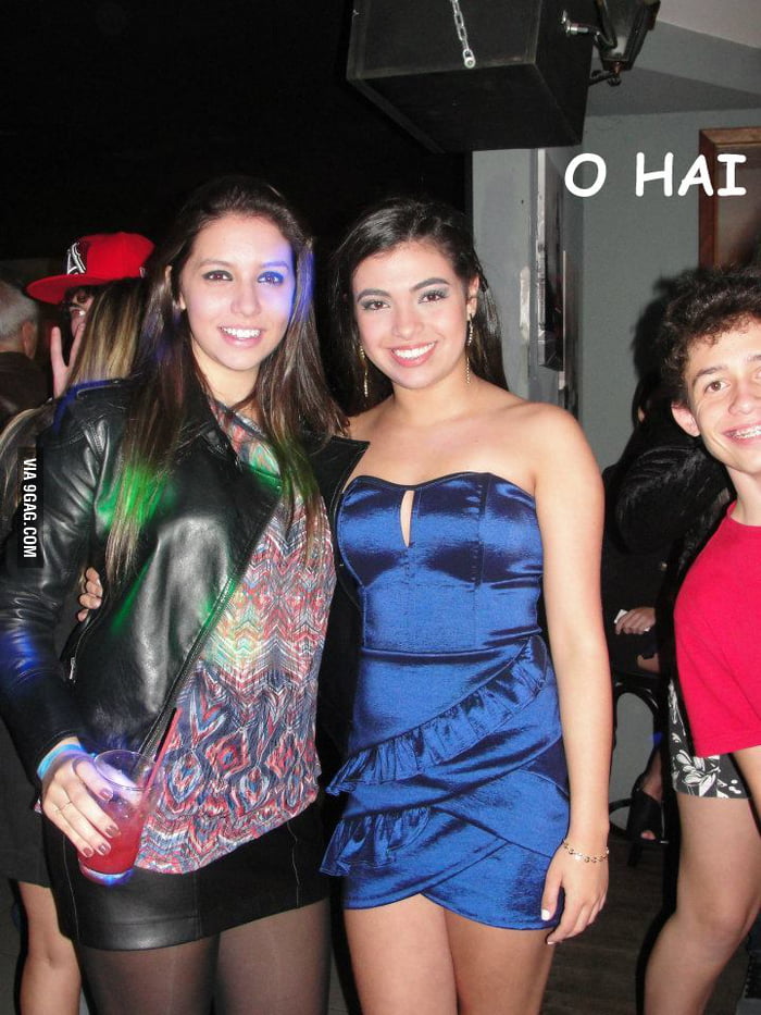 PHOTOBOMB Level : O HAI - 9GAG