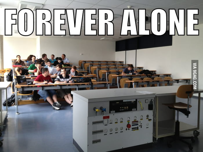 Forever Alone in Physics - 9GAG