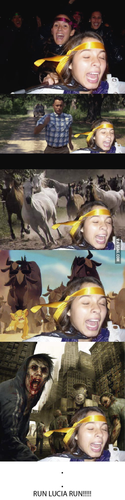 RUN LUCIA RUN - 9GAG