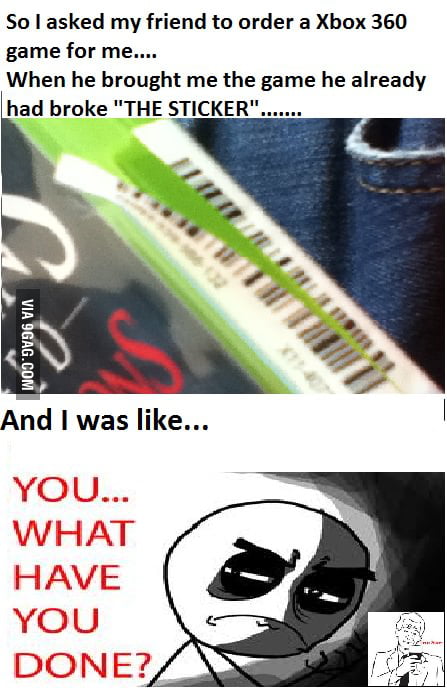 THE STICKER - 9GAG