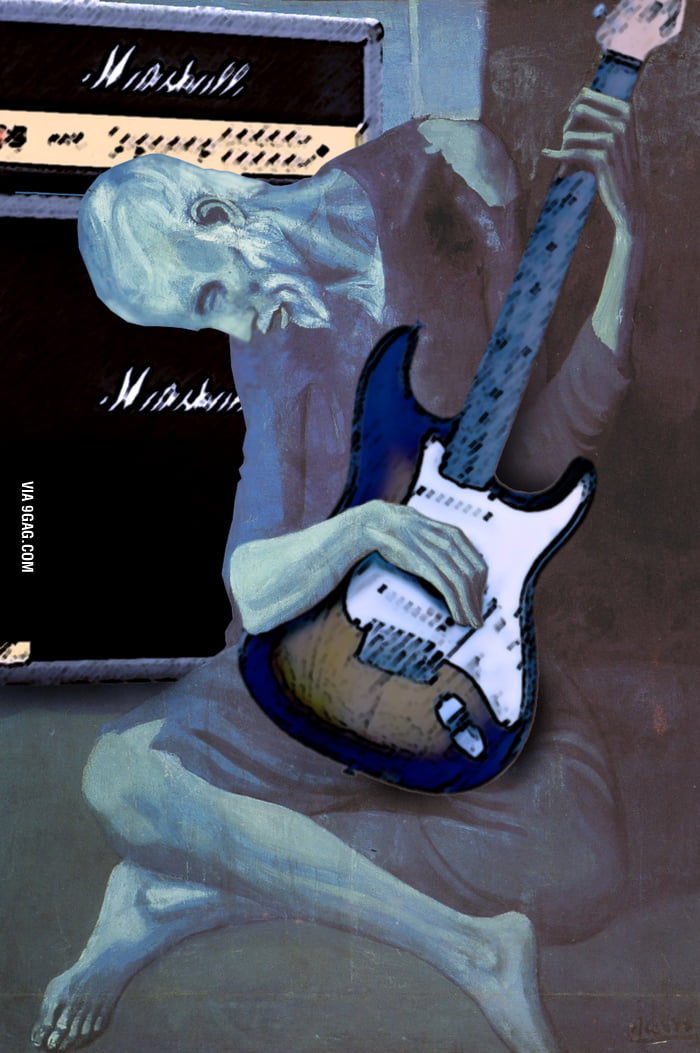 Photoshop level: Picasso - 9GAG