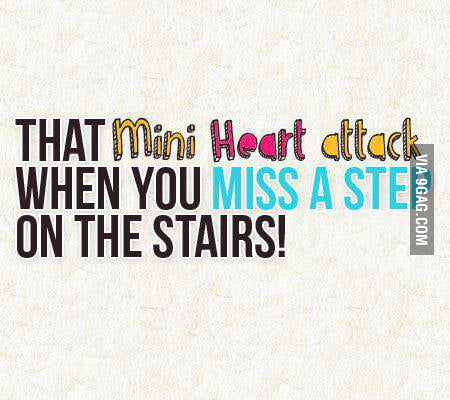 That mini heart attack! - 9GAG