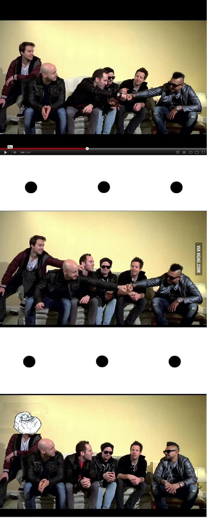 Sebastien Lefebvre from Simple Plan - Forever Alone - 9GAG